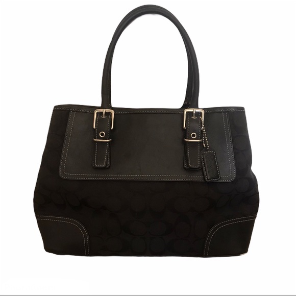 Coach | Bags | Classic Black Coach Carryall | Poshmark